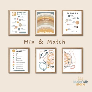 Solar System Printable Bundle 7 Set Outer Space, Science, Teachers ...