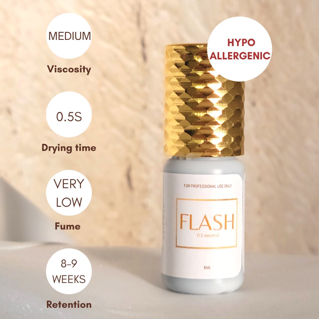 Flash Glue - 0.5s - Eyelash Extension Glue - Etsy