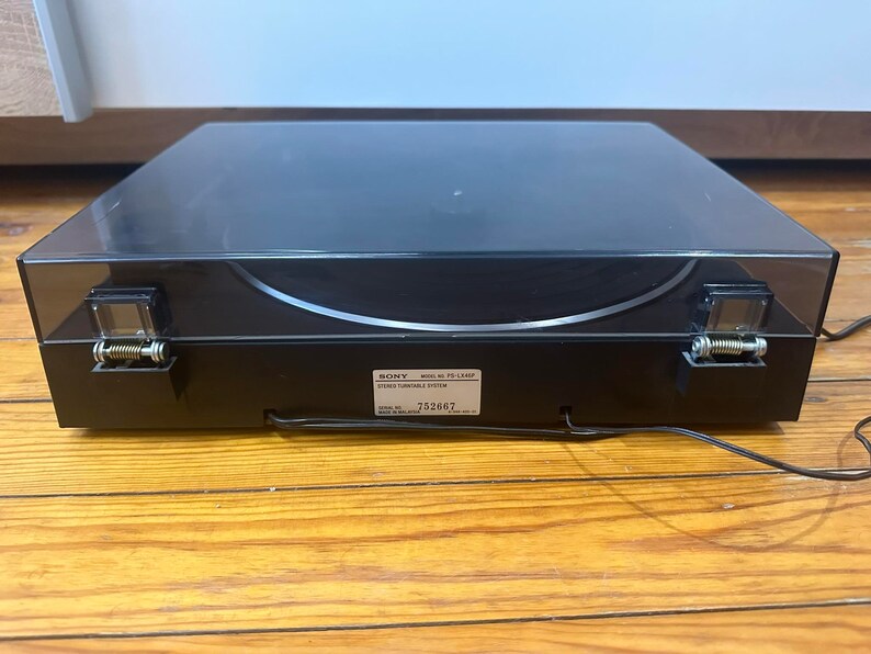 Vintage Gramophone Turntable Sony PS-LX46P Servo Controlled Automatic ...