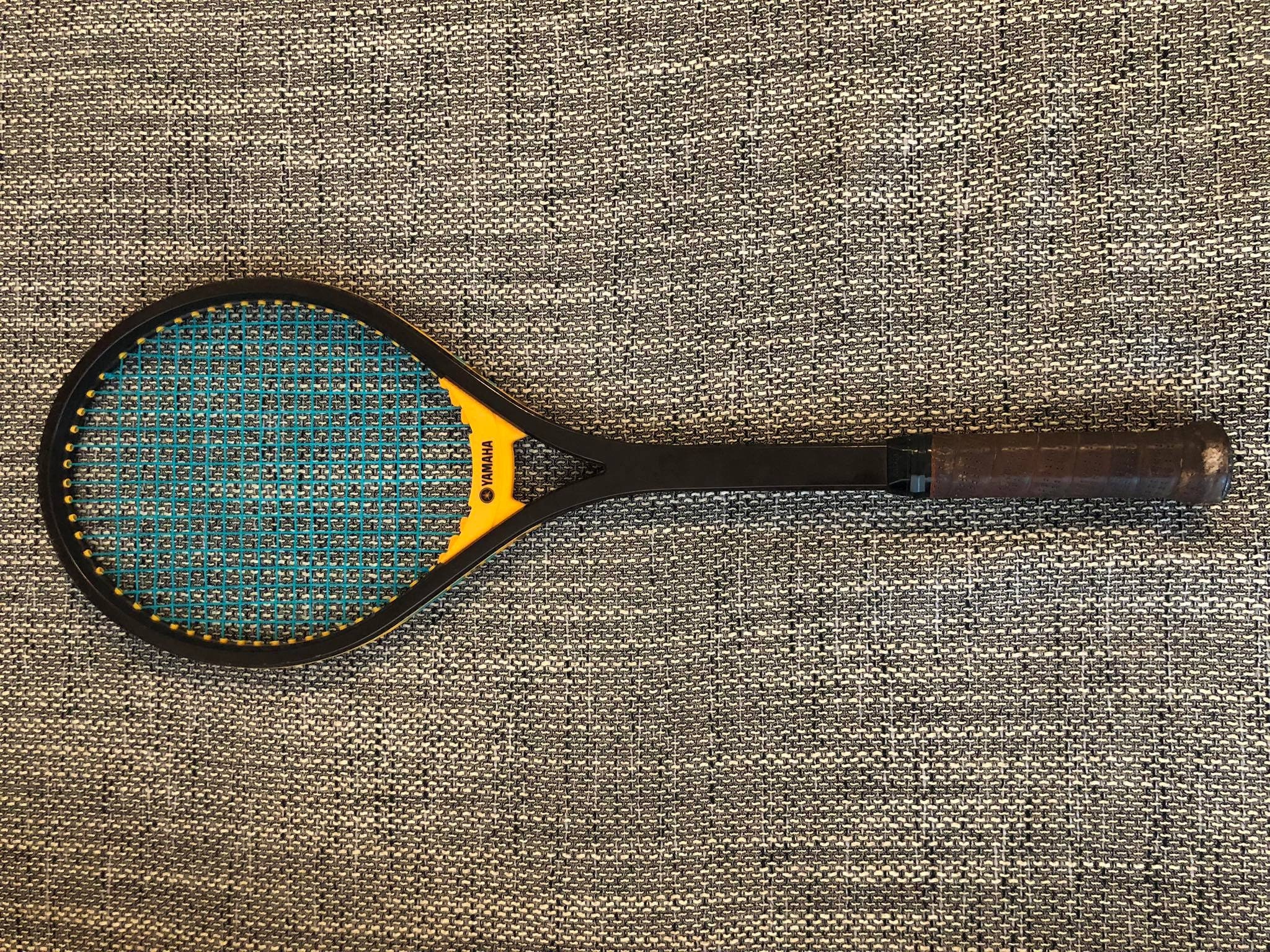 Vintage Antique Original Tennis Racquet Yamaha New Very Old - Etsy