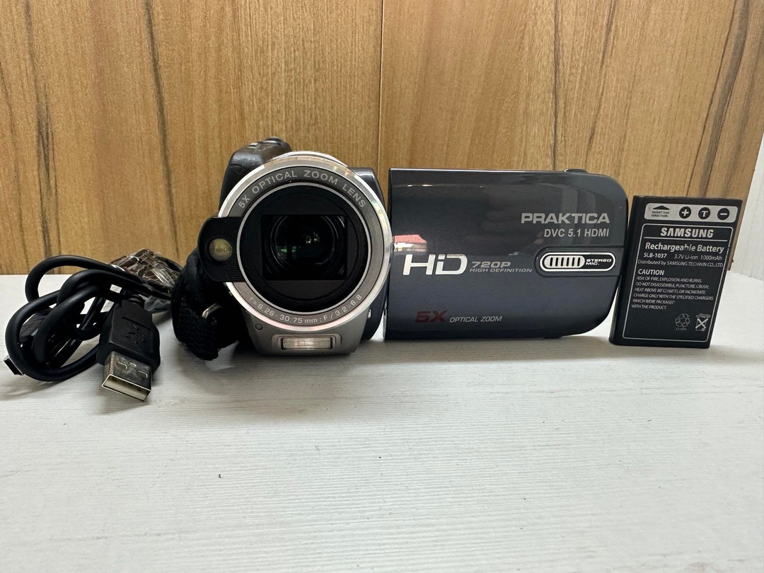 Praktica Dvc 5.1 HDMI HD 720P Camcorder Video Digital Camera Smart 5 X ...