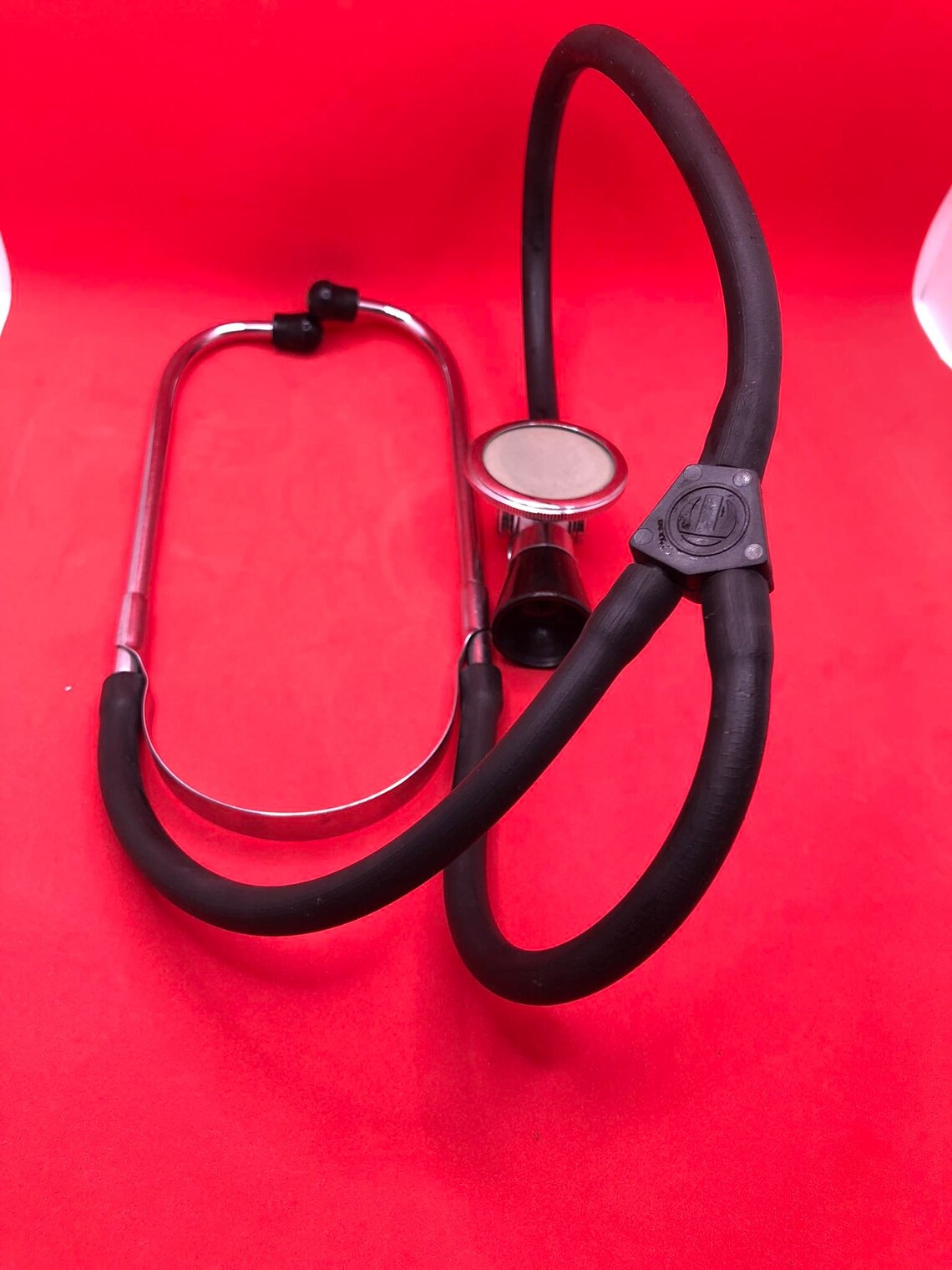 Vintage Antique Medical Stethoscope Headphones Tool Stainless Steel ...