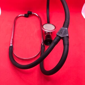 Vintage Antique Medical Stethoscope Headphones Tool Stainless Steel ...