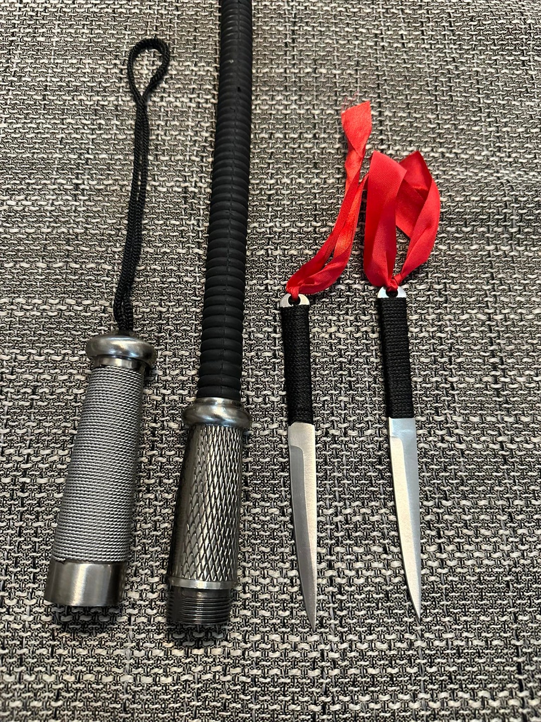 Professional Whip Long 77 Centimetres With Inner 2 Knifes New Metal ...
