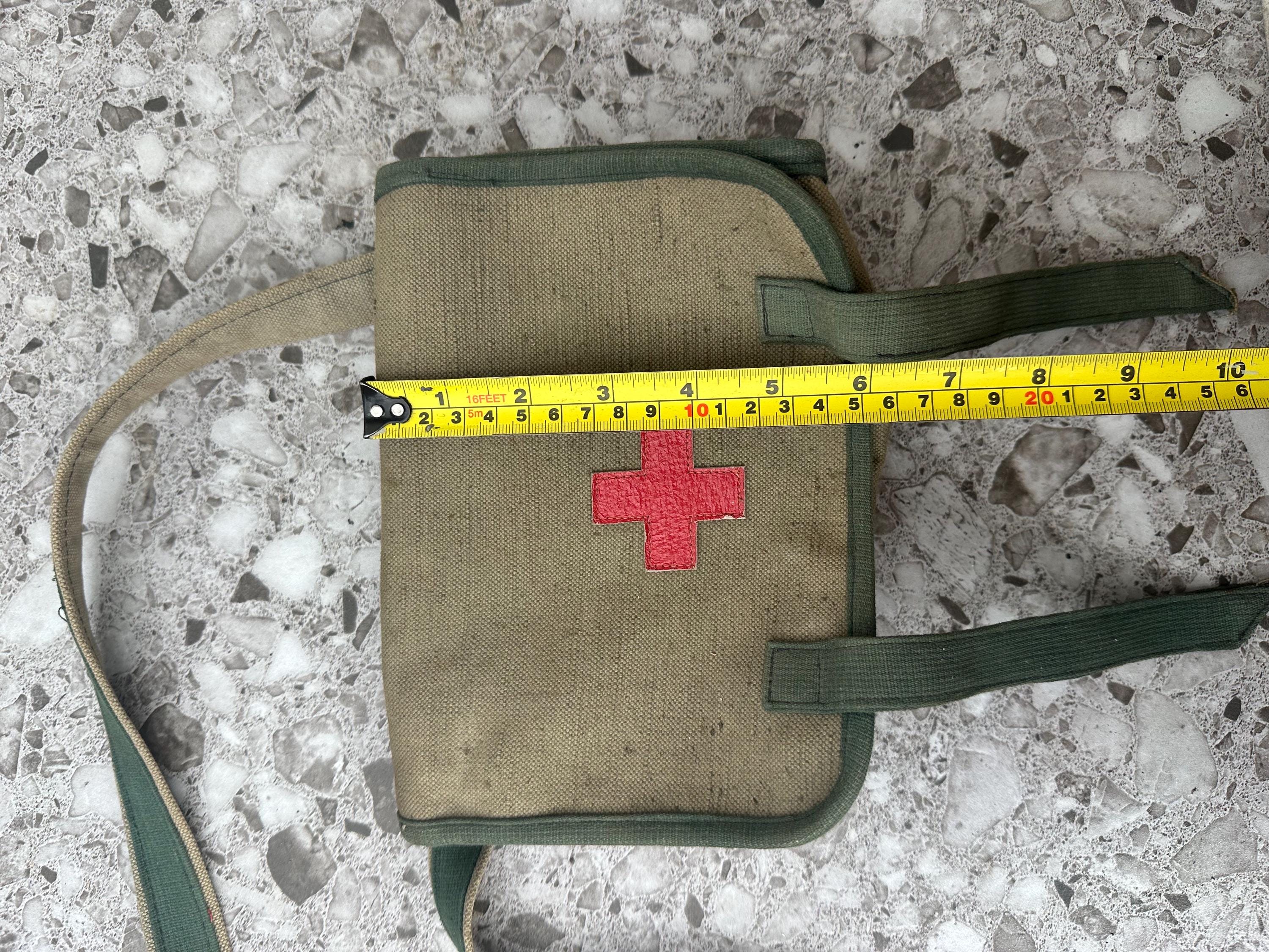 Vintage Military Field Medic First Aid Canvas Medical Rucksack ...