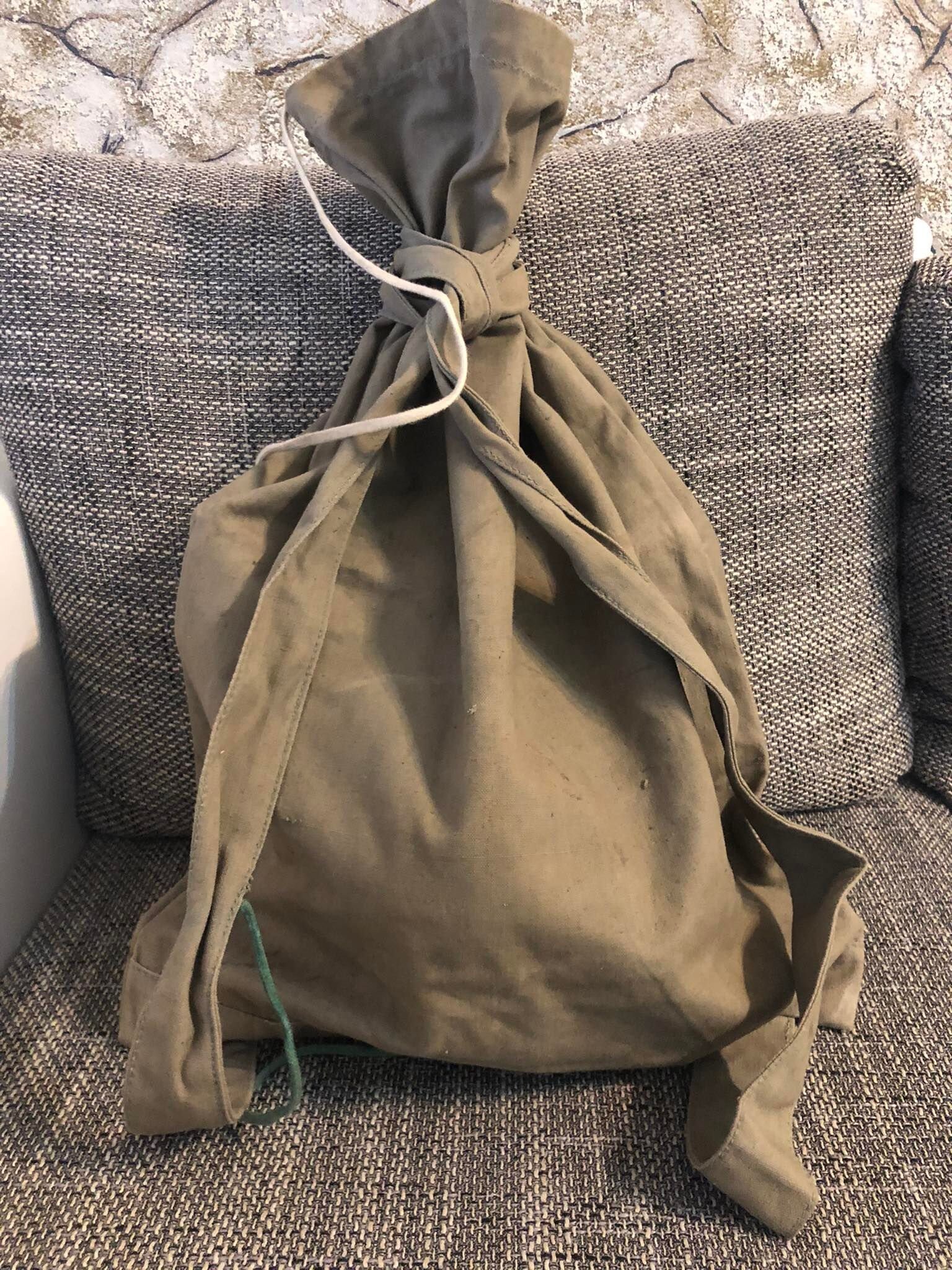 Vintage Military Communist Canvas Army Rucksack Haversack Bag - Etsy