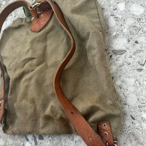 Very Old Military Bag Haversack Backpack Vintage Canvas Army - Etsy