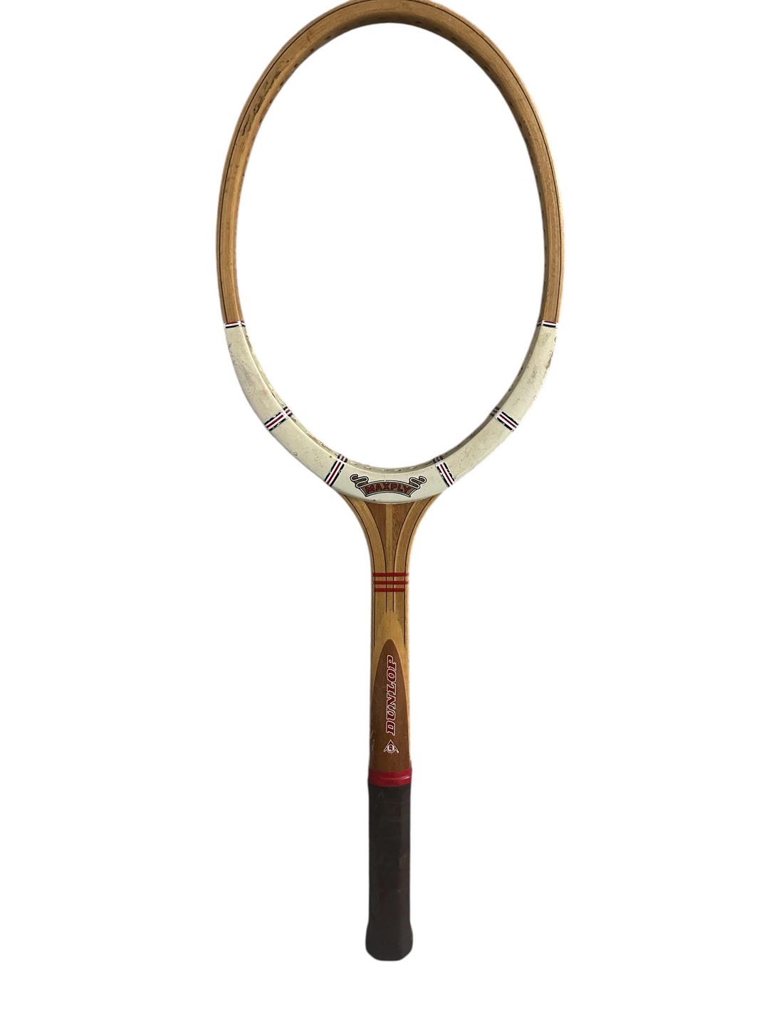 Vintage Wooden Antique Tennis Racquet Dunlop Maxply Fort Made in ...