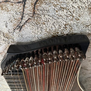 Antique Ancient Unique Zither Musical Instrument Very Rare German 1878 ...