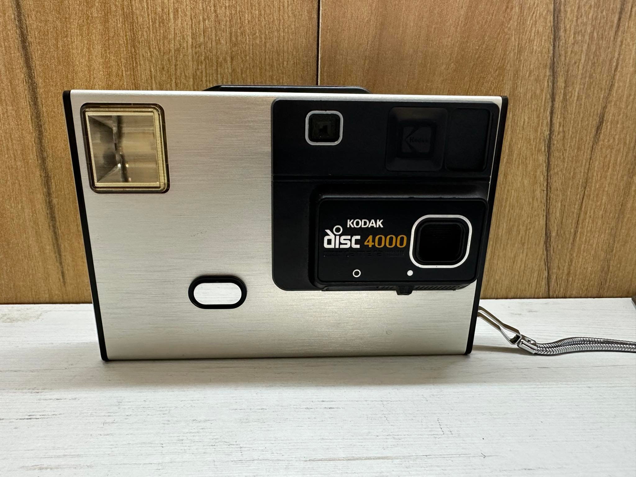 Vinatge Unique Kodak 4000 Disk Camera 1980 Year Made in USA + Handstrap ...