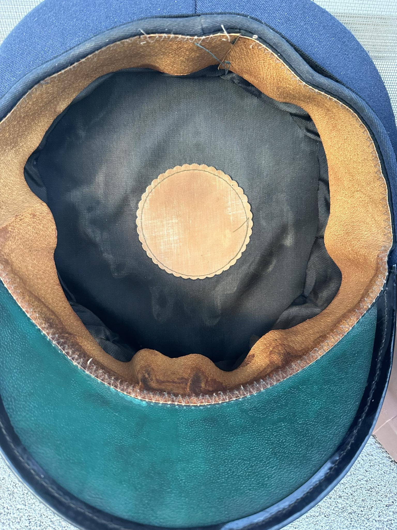 Vintage Officer Cap Hat Collectible Unique Rare to Find Size 58 - Etsy