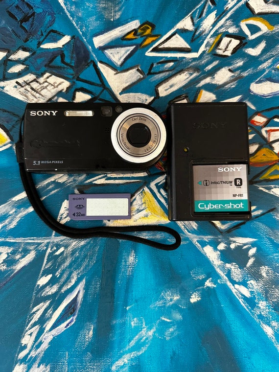 Sony Digital Camera Blue