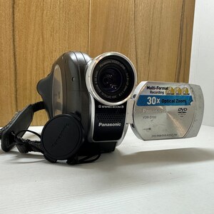 Panasonic DVD VDR D100E Video Camera 30X Optical Zoom Japan + Battery ...