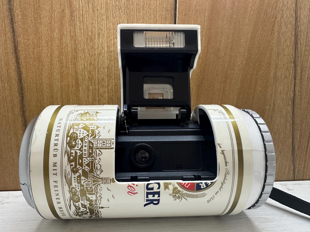 Vintage Unique Erdinger 35mm Beer Can Film Camera Mint in Box ...