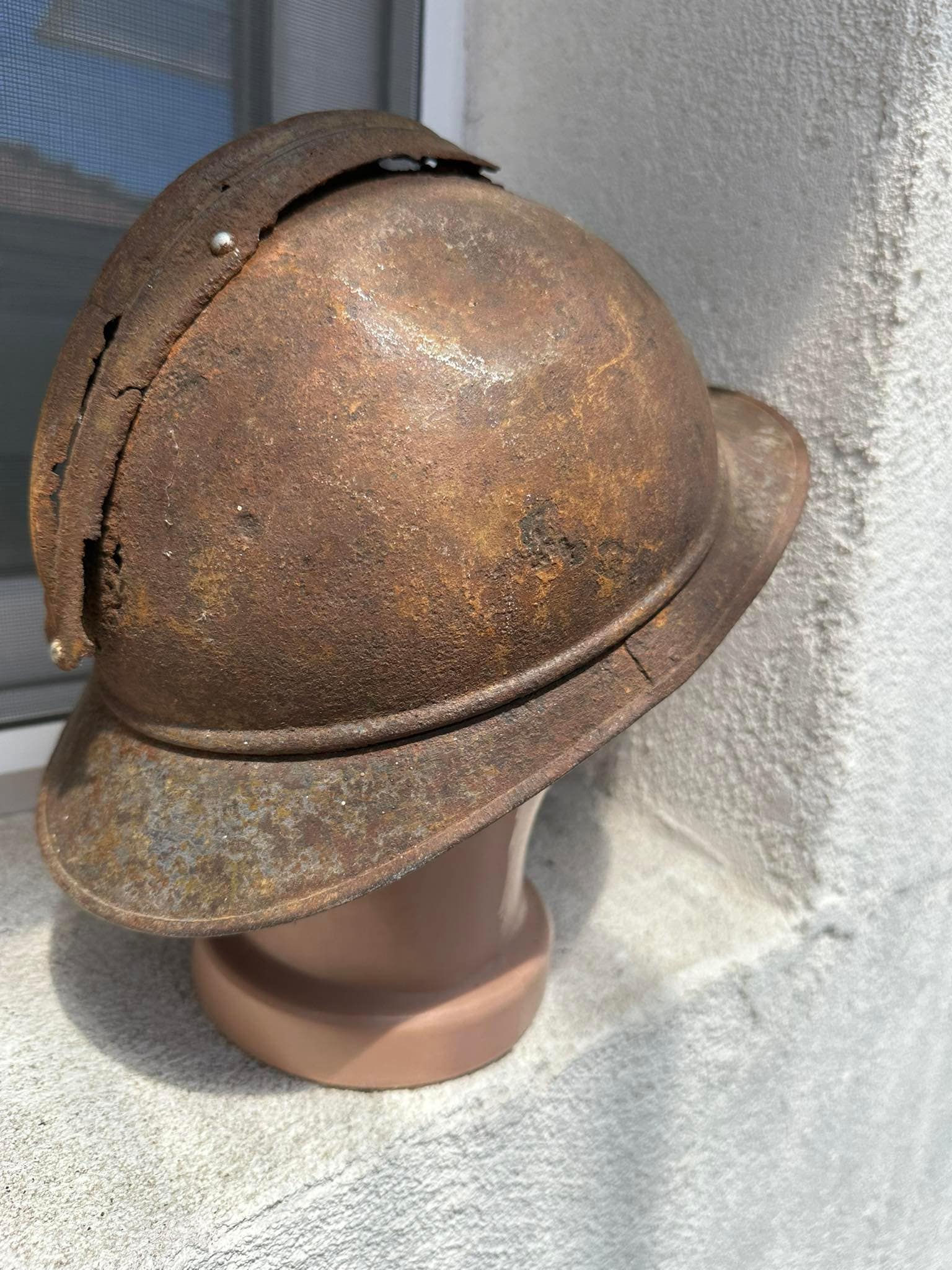 Vintage Military Helmet French Army Firefighter Soldier Equipment Very ...