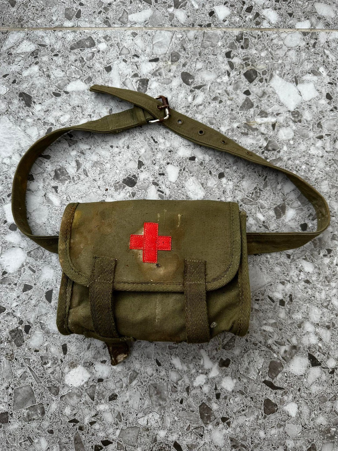 Vintage Military Medical Rescue Bag Army Red Cross 1932 Year - Etsy