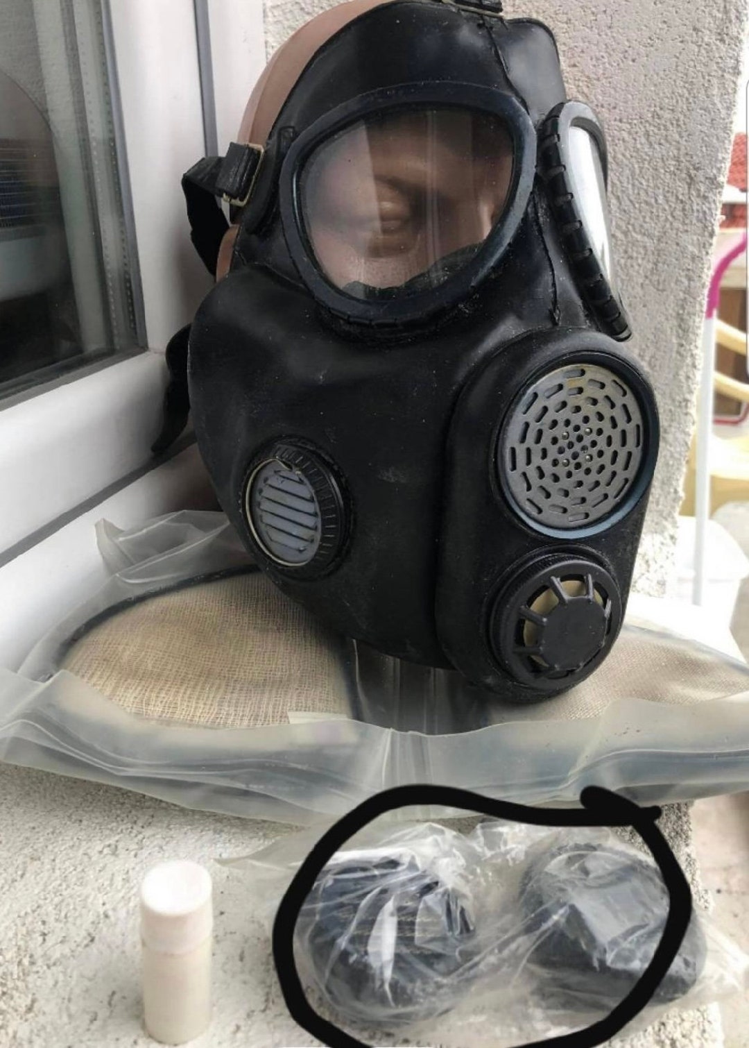 Vintage Military 2 Valve Screw Caps for Gas Mask - Etsy