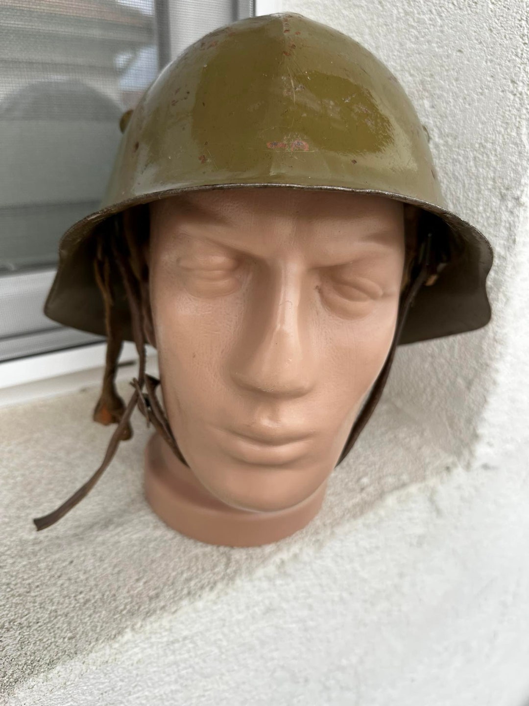 Vintage Military German Type Helmet M36 Bulgarian Army 1941 Original ...