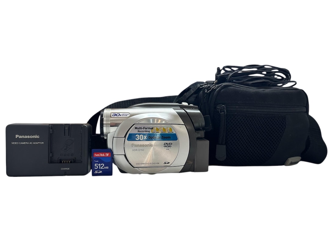 Panasonic Lumix Vdr-d150 DVD Video Camera Recording Japan 30X Optical ...