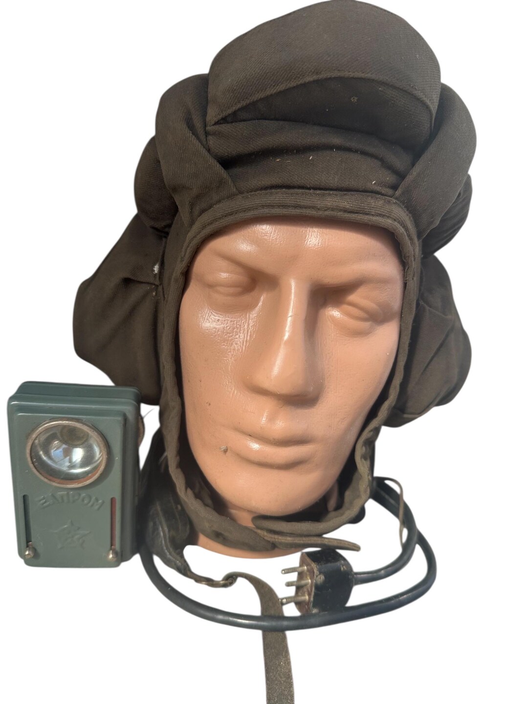 Original Military Vintage Army Helmet Tankman Tanker Tank Unique Old ...