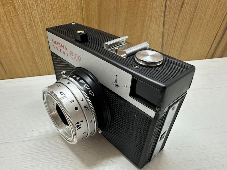 Vintage Lomo Smena 8M OMO USSR Old Film Camera 1970 Year Rare With Case ...
