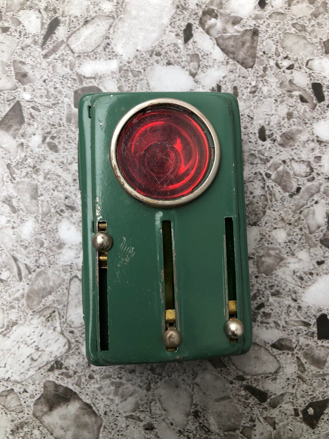 Vintage Original Bulgarian Green Flashlight Tin Metal 4 Colors - Etsy
