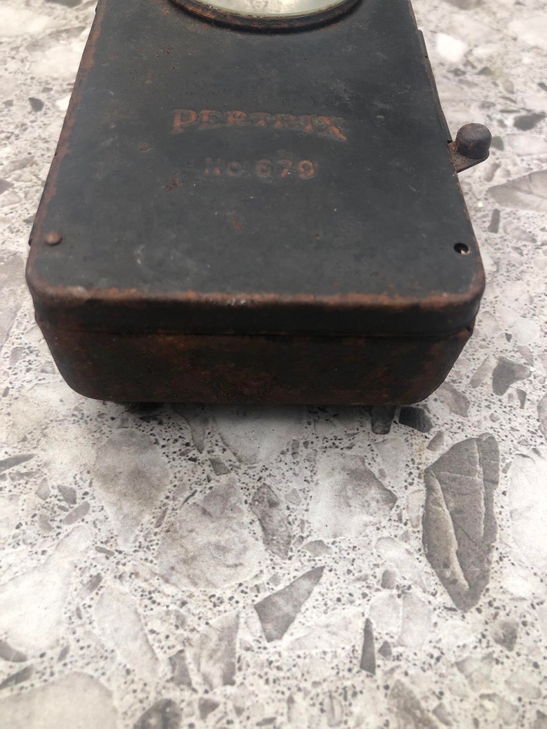 Vintage Military Soldier Army Flashlight Pertrix 679 Very Old - Etsy