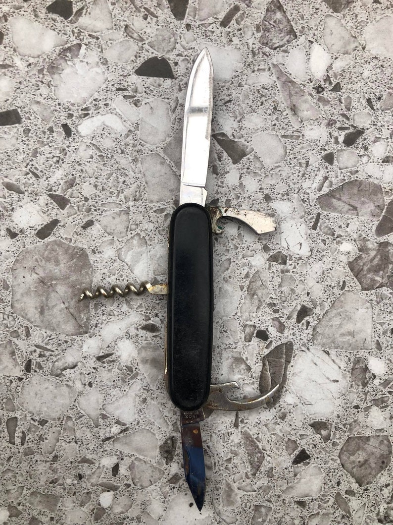 Vintage Solingen INOX Germany Steel Multi Tool Pocket Knife - Etsy