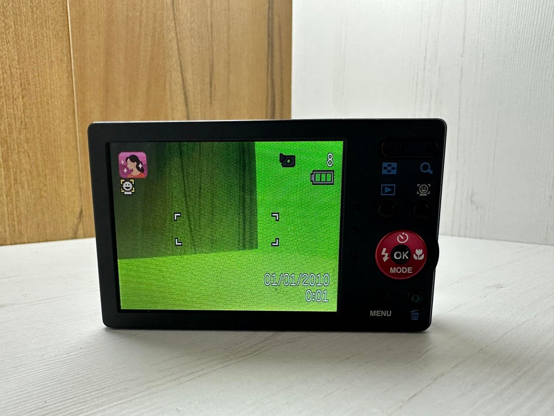 Pentax Optio RS1000 for Parts or Repair Stay Only on Green Mode Digital ...