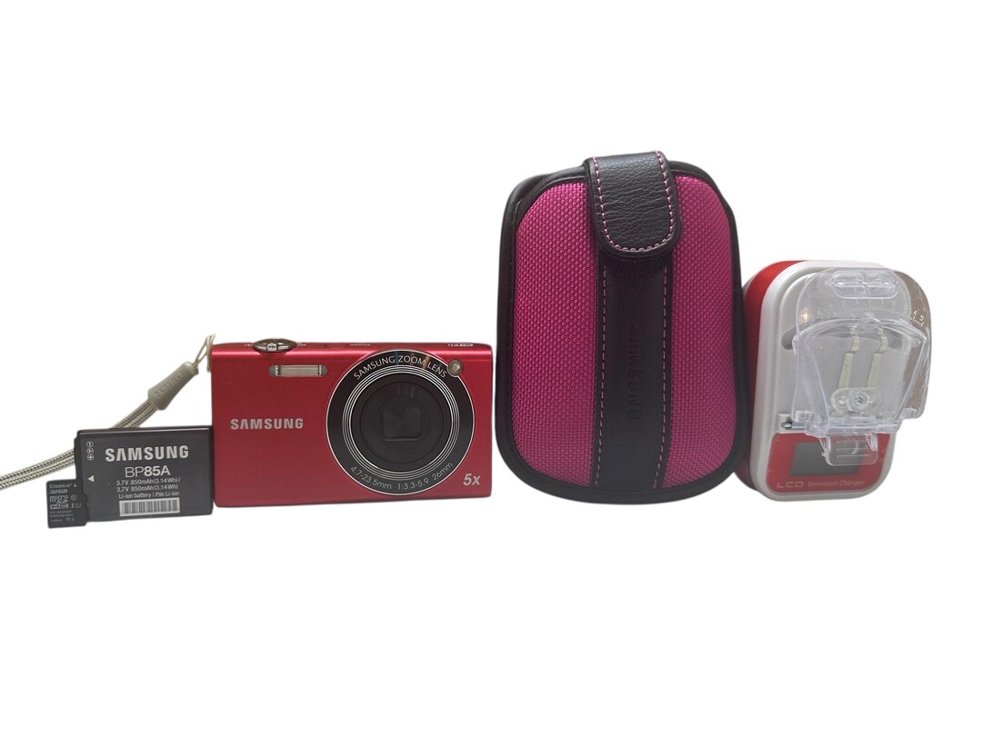 Samsung SH100 Wi Fi Digital Camera Compact 14.2 MP 5x Optical Zoom 32GB ...