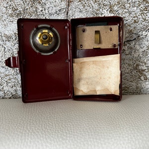 Vintage Original Red Flashlight Tin Metal 4 Colors Colectible - Etsy