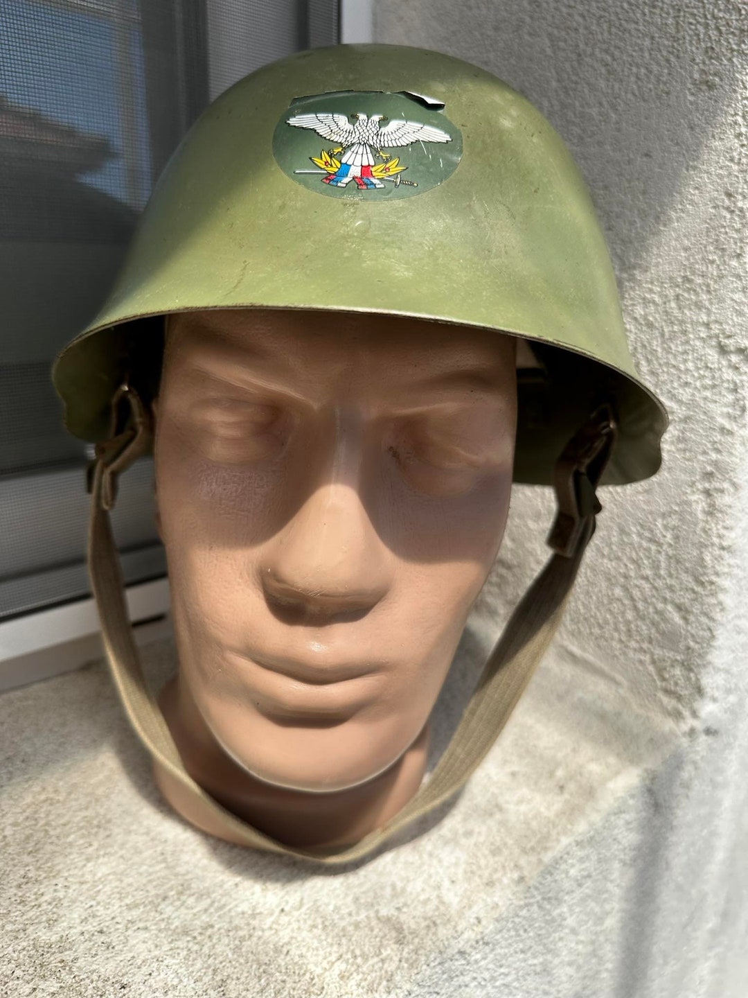 Vintage Military Helmet Serbian Army Unique Collectible Soldier ...