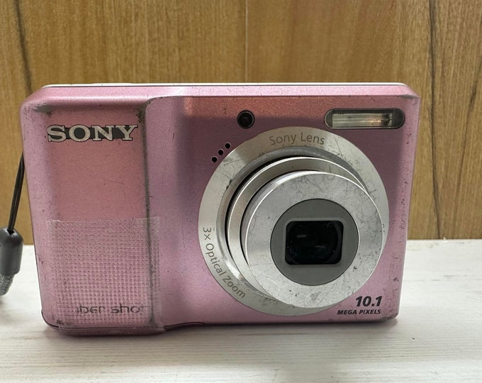 Sony Cybershot DSC-S2000 Digital Camera Pink Ultracompact 10.1 MP 2.5 ...