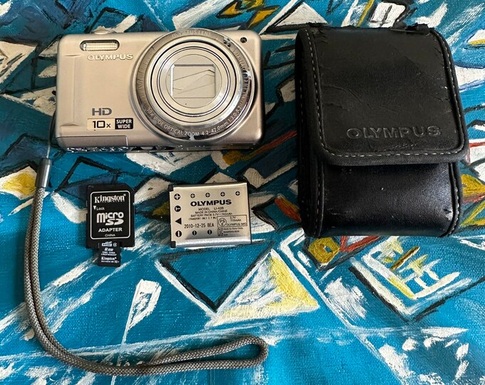 Olympus VR-310 Digital Camera Compact 10X Optical Zoom 14 MP 3 Inches ...