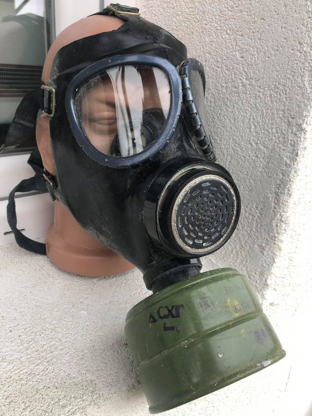 Vintage Military Gas Mask PG1 Army Soldier Equipment Unique Amazing ...