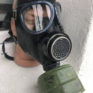 Vintage Military Gas Mask PG1 Army Soldier Equipment Unique Amazing ...