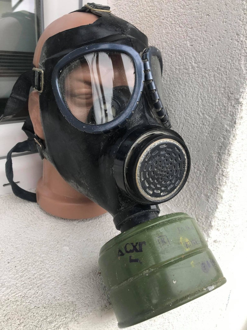 Vintage Military Gas Mask PG1 Army Soldier Equipment Unique Amazing ...