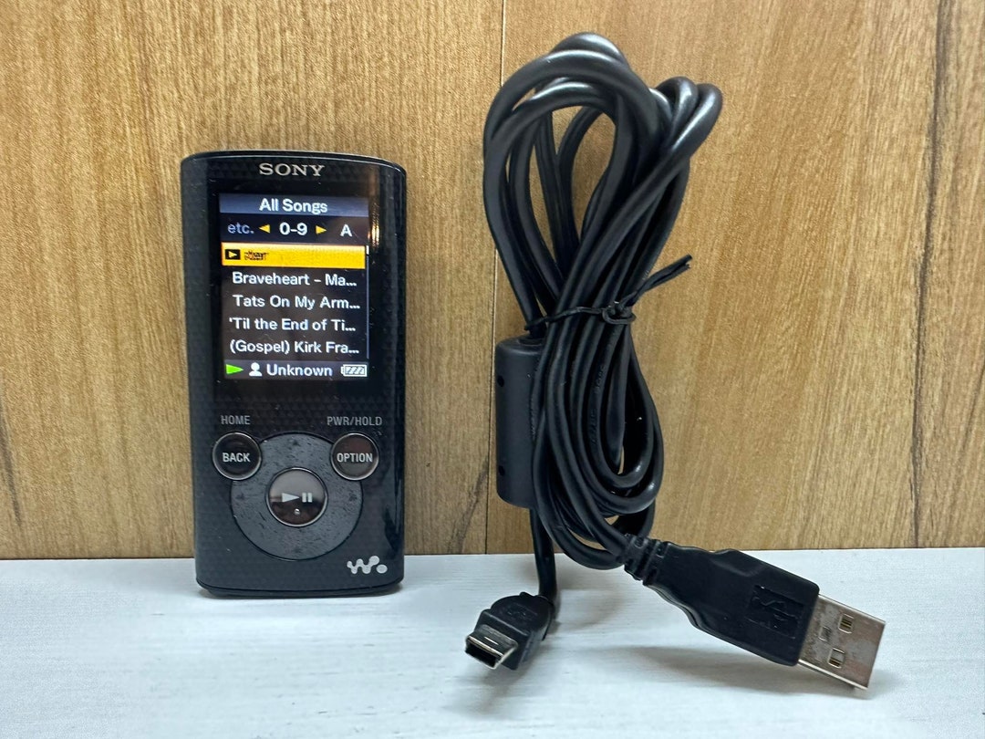 Vintage Sony Walkman Digital Media Player NWZ-E384 MP3 Black - Etsy