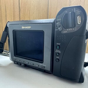 Vintage Camera Sharp VL-H450S Camcorder Japan Hi 8 Viewcam Hi-fi Stereo ...