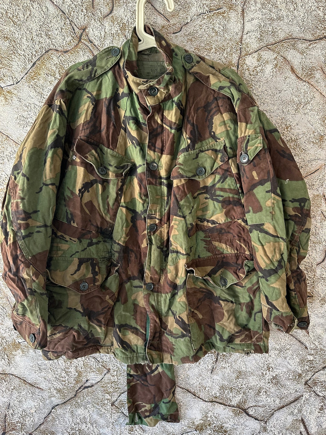 Vintage Military NATO British Smock Combat UK Jacket Army 1968 Soldier ...