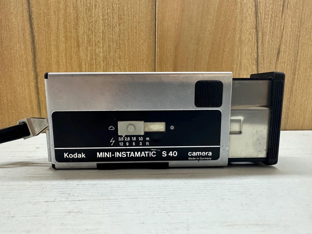 Vintage Unique Rare Spy Camera Kodak Mini Instamatic S40 Electronic ...