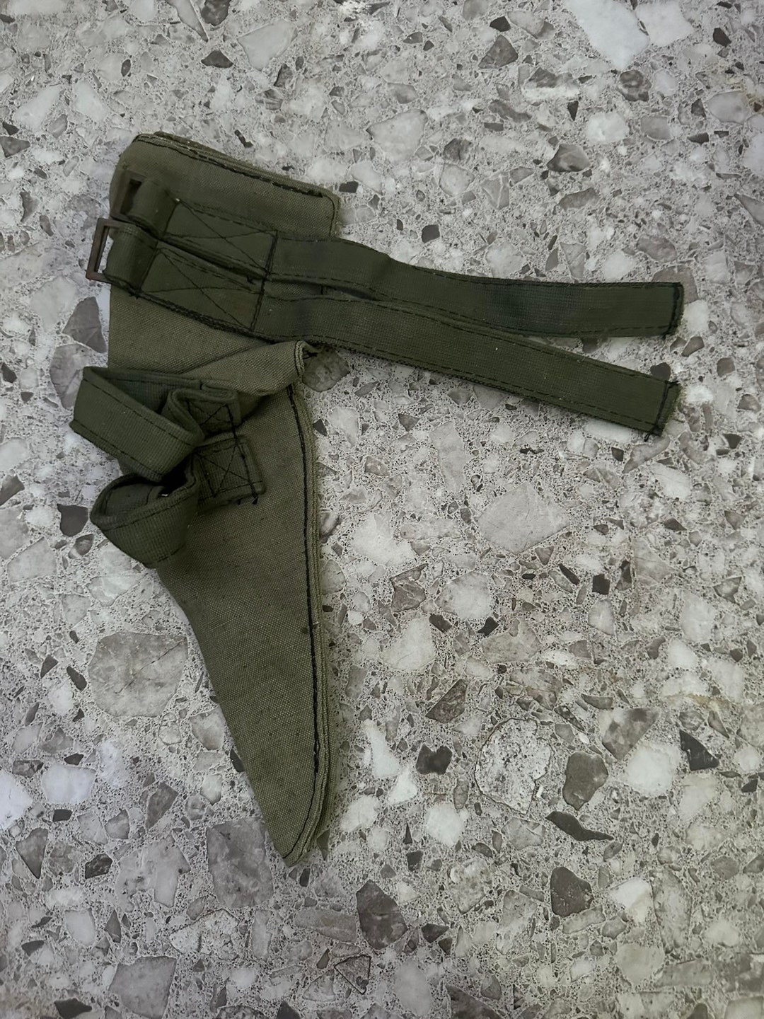 Vintage Military Army Soldier Equipment Pickaxe Case Green New - Etsy