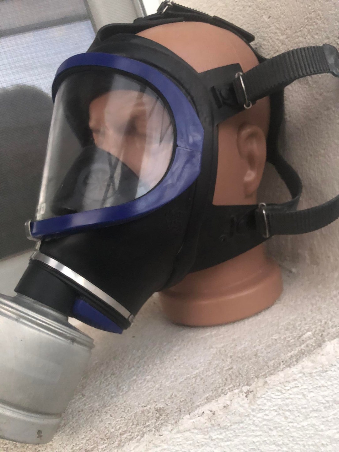 Professional Gas Mask Blue Drager X Plore 6300 Full Face Chemical ...
