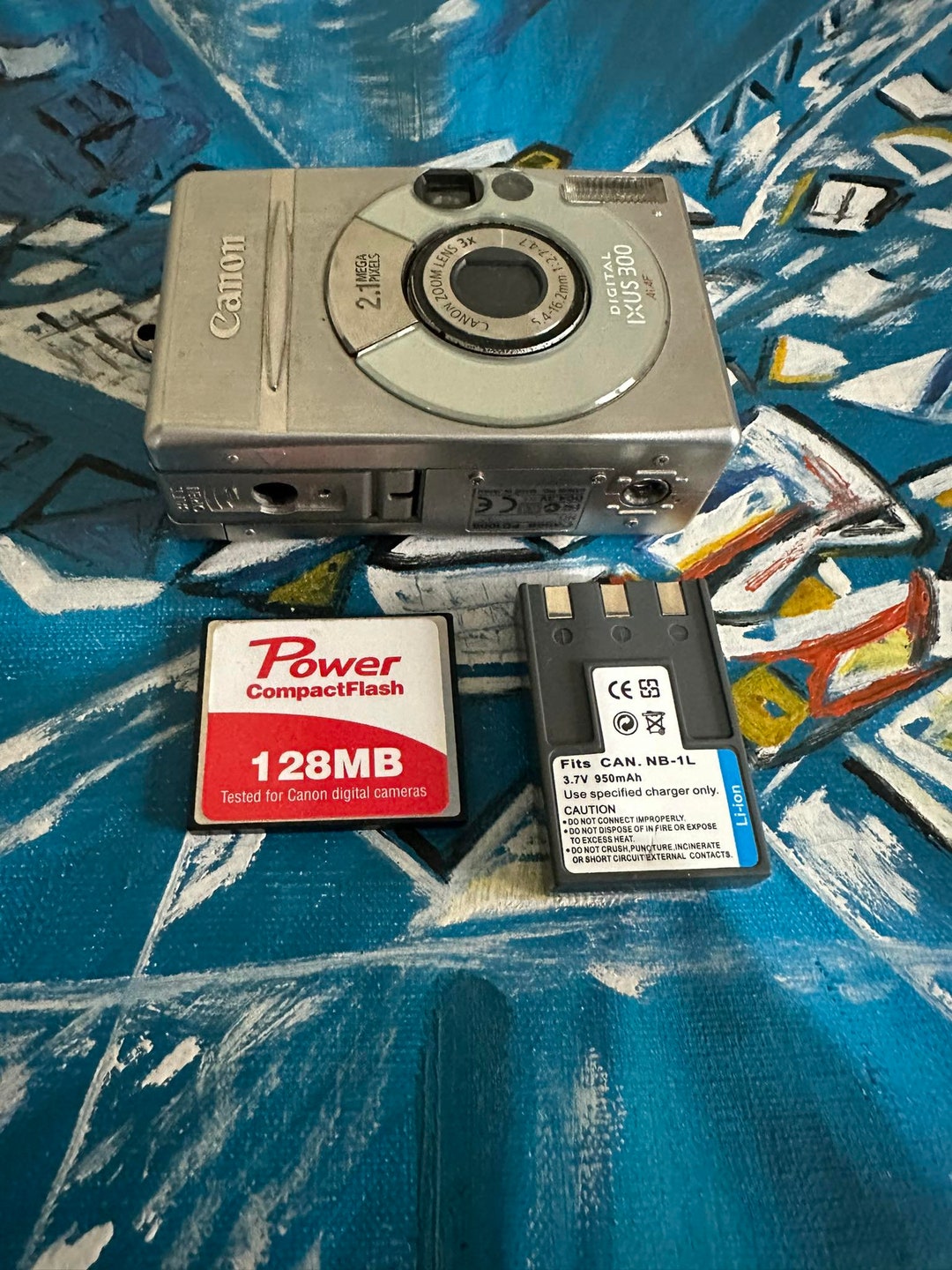 Canon Ixus 300 Digital Camera Compact 2.1 MP 2X Optical Zoom - Etsy