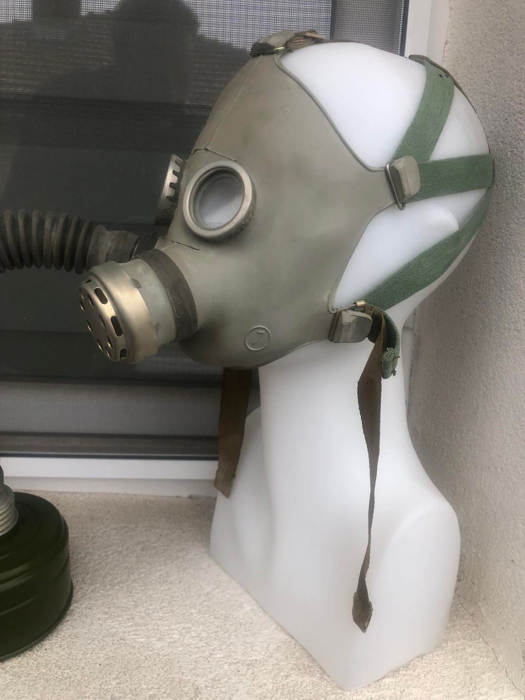 Children Vintage Military Gas Mask With Hose and Carbon Filter Army ...