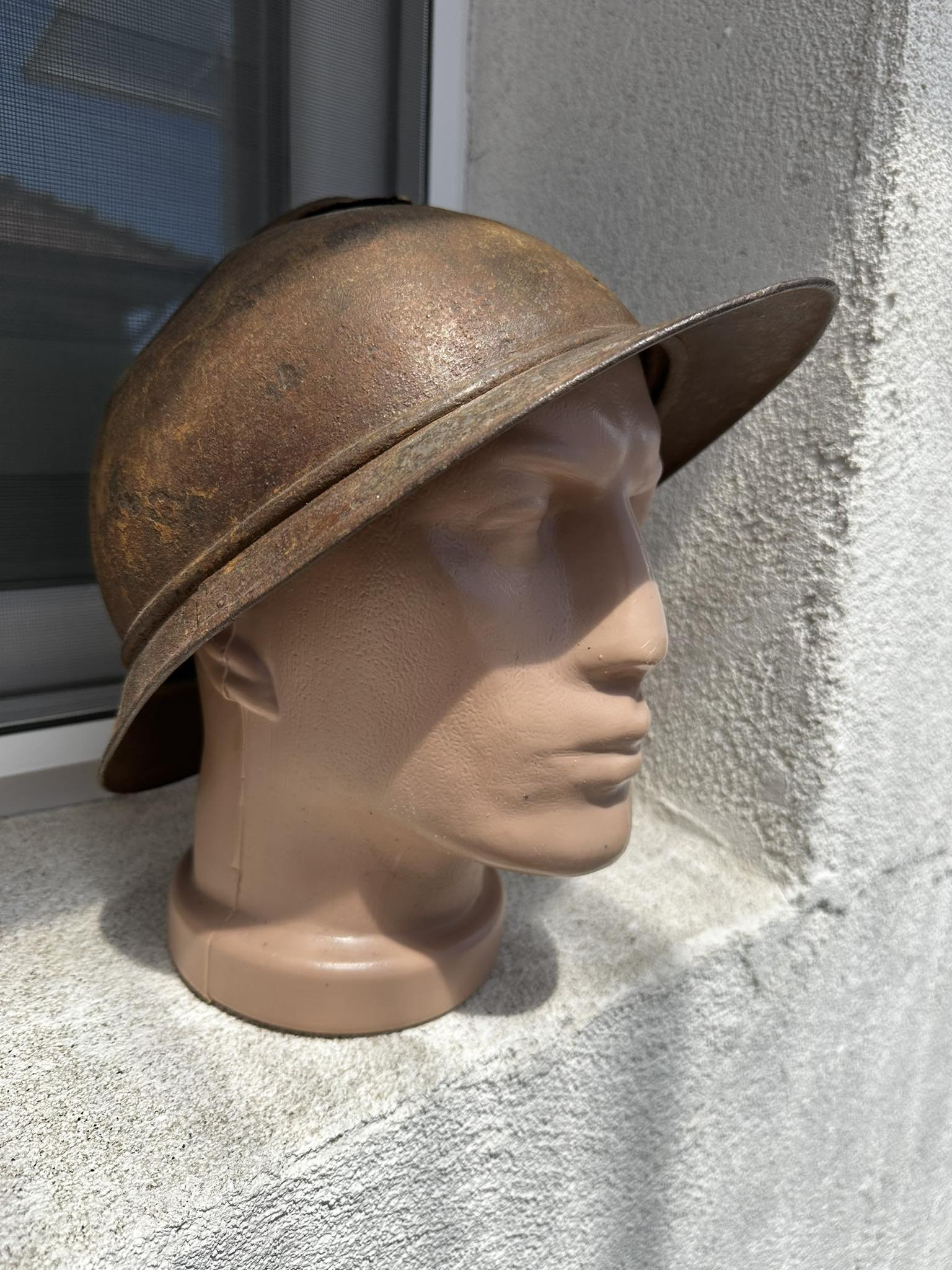 Vintage Military Helmet French Army Firefighter Soldier Equipment Very ...