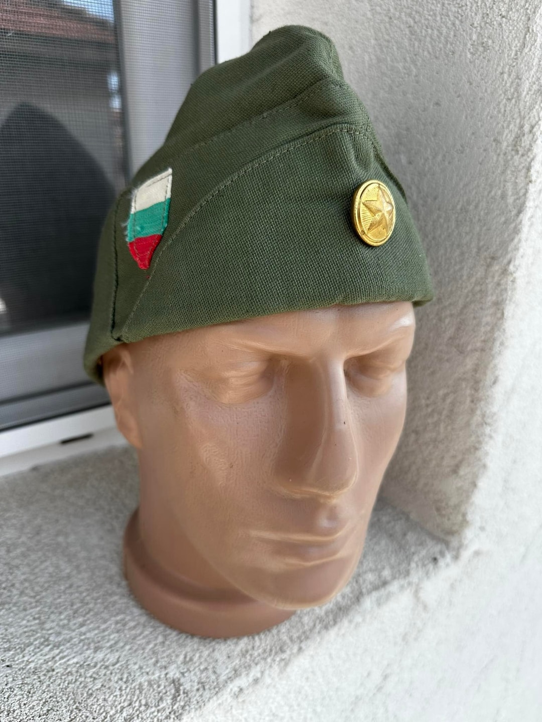 Original Vintage Royal Officer Cap Hat Bulgarian Communist Army Era ...