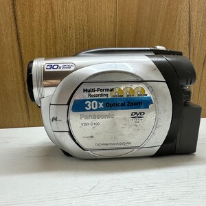 Panasonic DVD VDR D100E Video Camera 30X Optical Zoom Japan + Battery ...