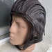 Vintage Military Army Bonnet Helmet Soft Leather Very Rare - Etsy