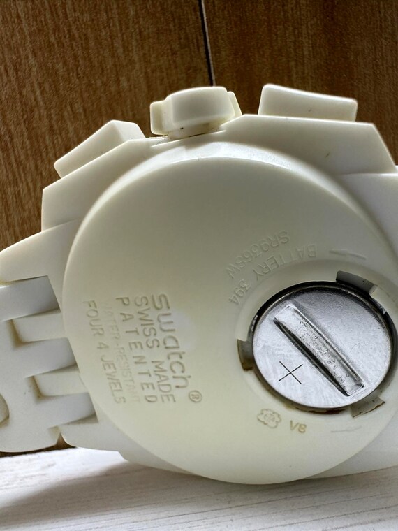 Swatch Chrono Ocean Purity The Originals White Watch … - Gem